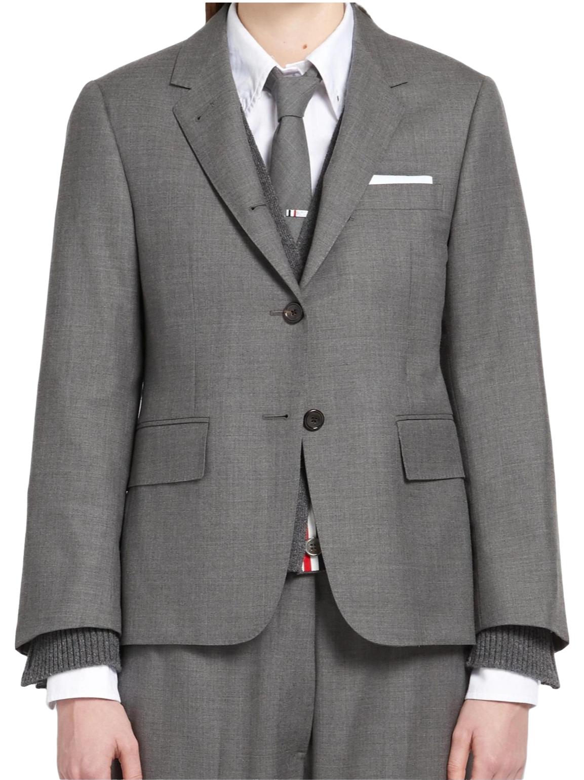 THOM BROWNE Thom Browne Single-Breasted Twill Blazer